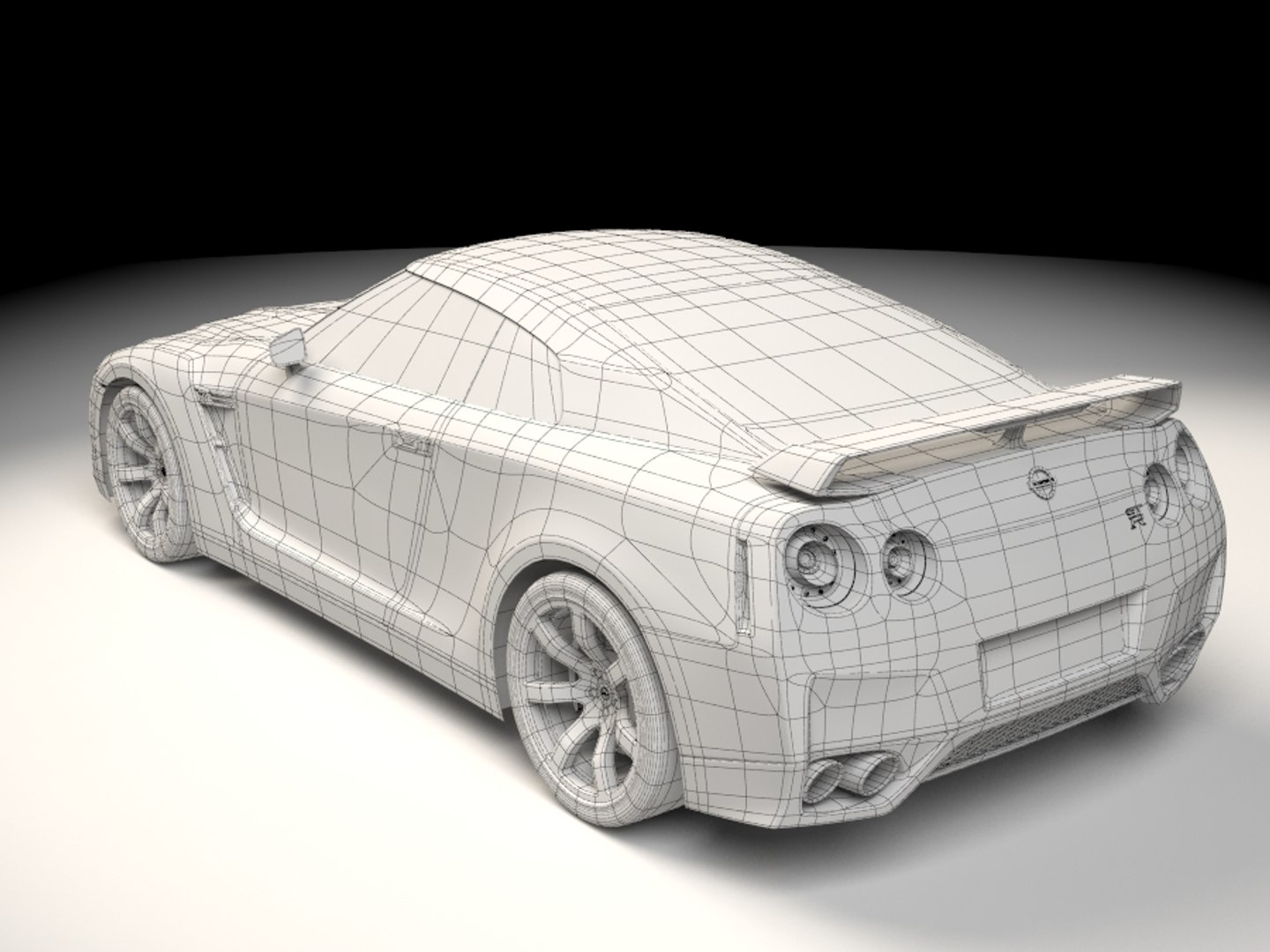 Nissan Gt-r 3D Model - TurboSquid 1343053