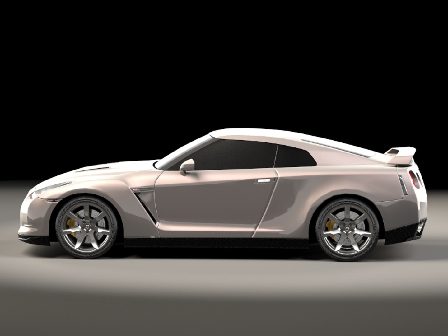 Nissan Gt-r 3D Model - TurboSquid 1343053