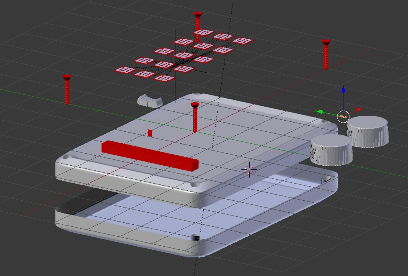 Analog gamepad 3 axis 3D model - TurboSquid 1339047