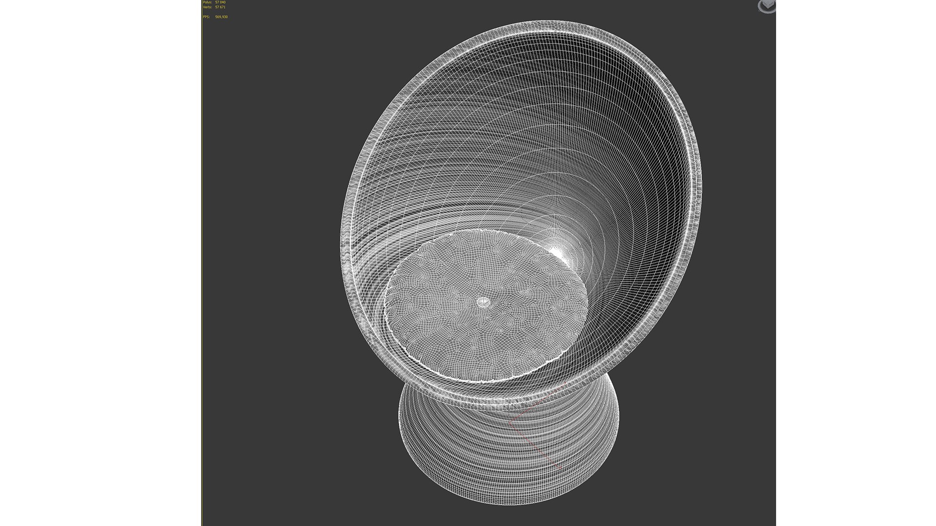 Babylon Chair Red Plastic 3d Printed 3D - TurboSquid 2299714