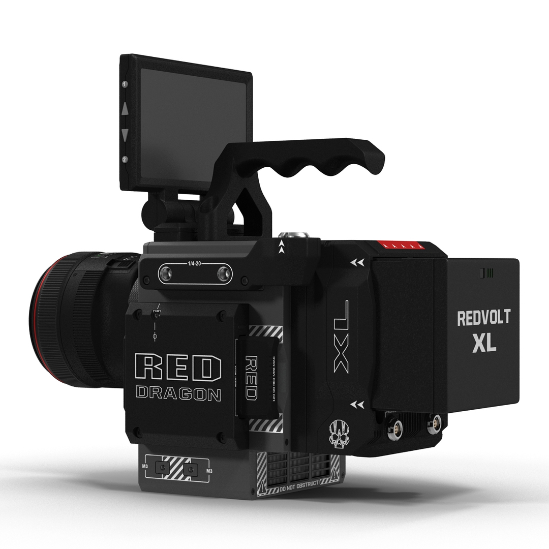 red weapon dragon 5k 3ds