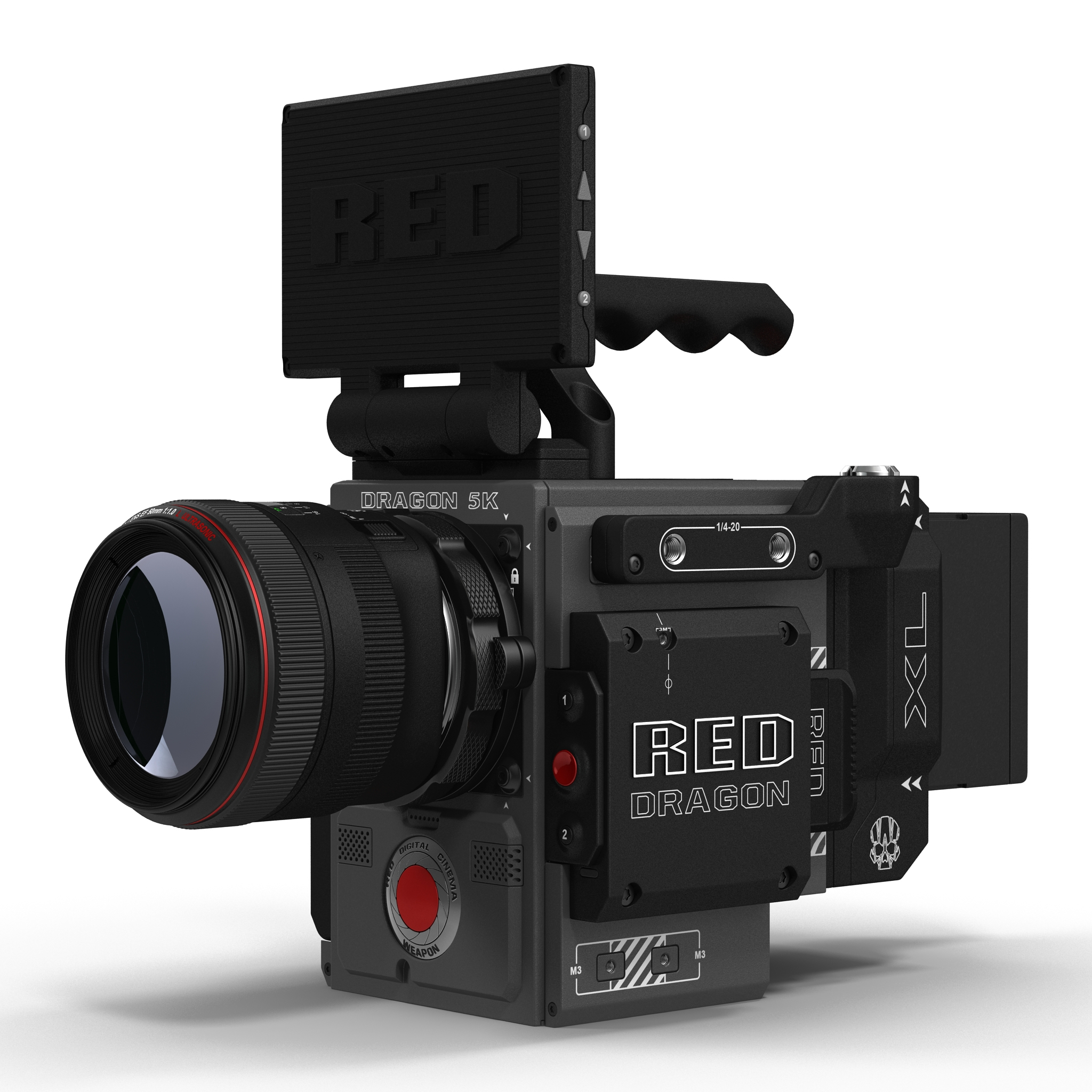 red weapon dragon 5k 3ds