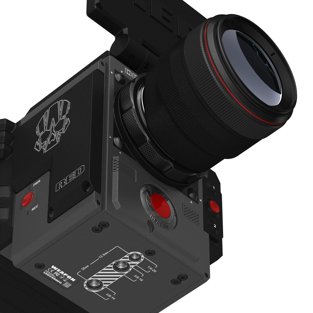 red weapon dragon 5k 3ds