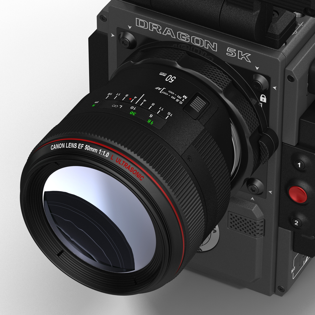 red weapon dragon 5k 3ds