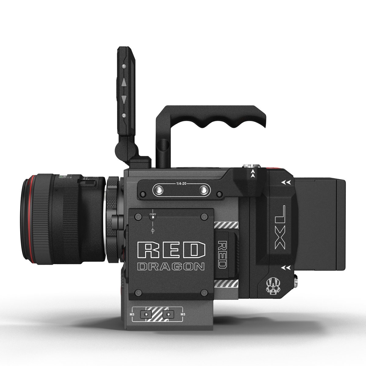 red weapon dragon 5k 3ds