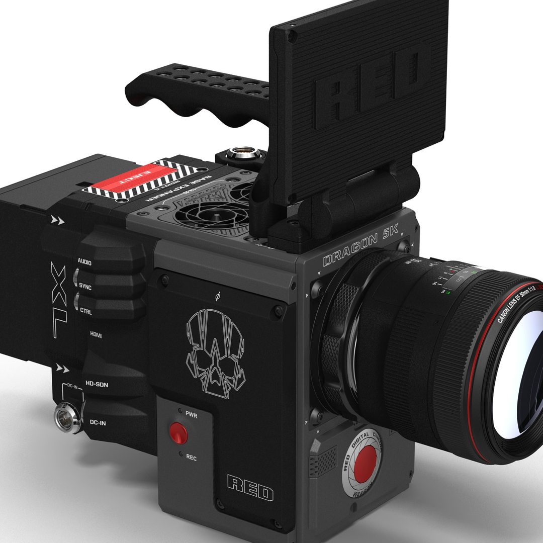 red weapon dragon 5k 3ds