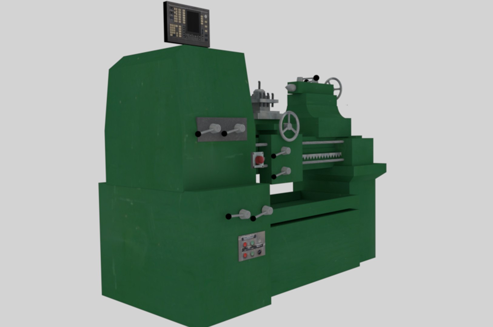 3D Turning Machine Model - TurboSquid 1179922