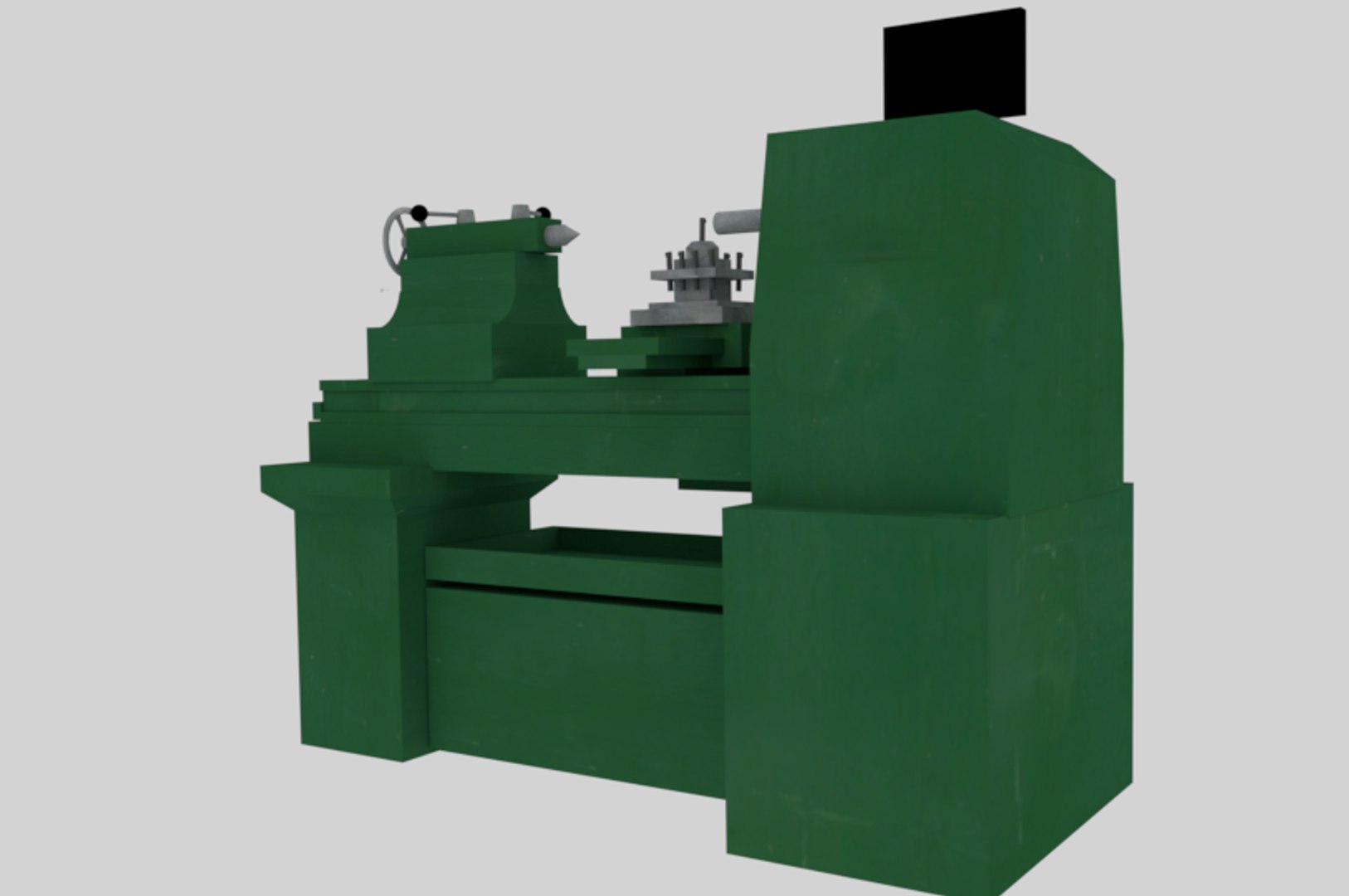 3D Turning Machine Model - TurboSquid 1179922