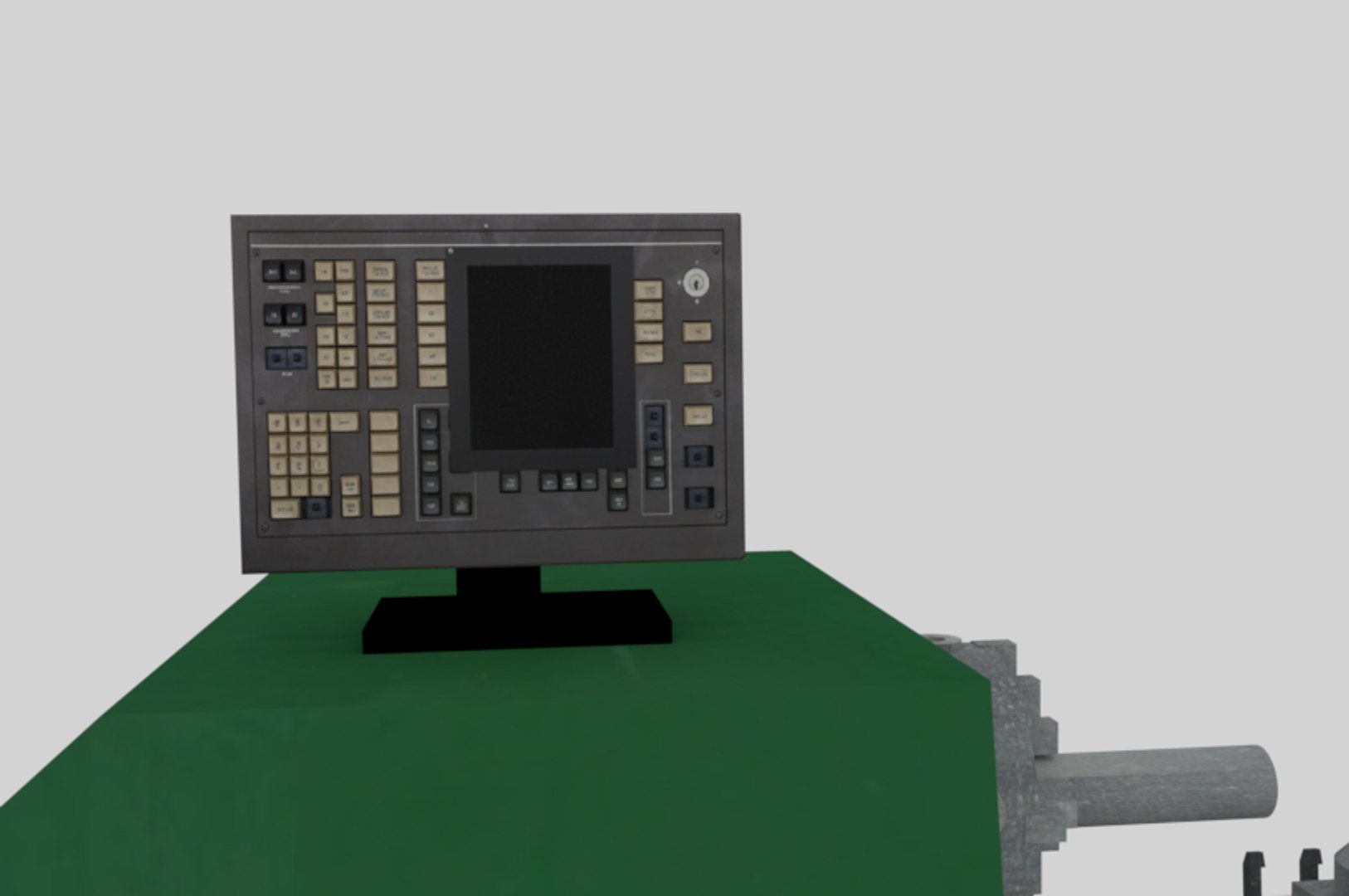 3D Turning Machine Model - TurboSquid 1179922