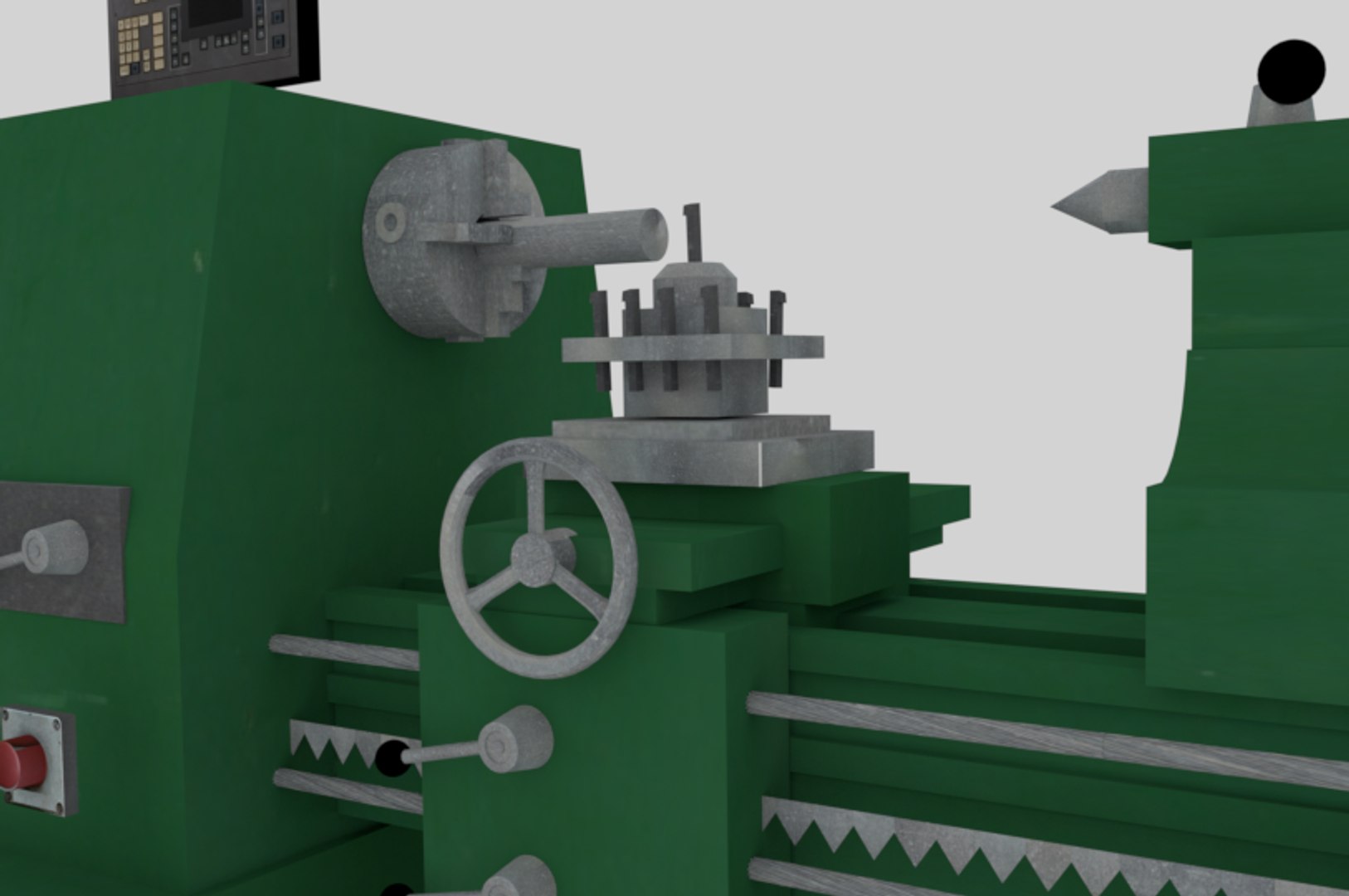 3D Turning Machine Model - TurboSquid 1179922