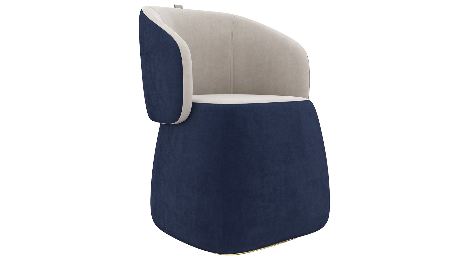 3D Openest Chick Pouf Whitesweep Haworth Model - TurboSquid 1822591