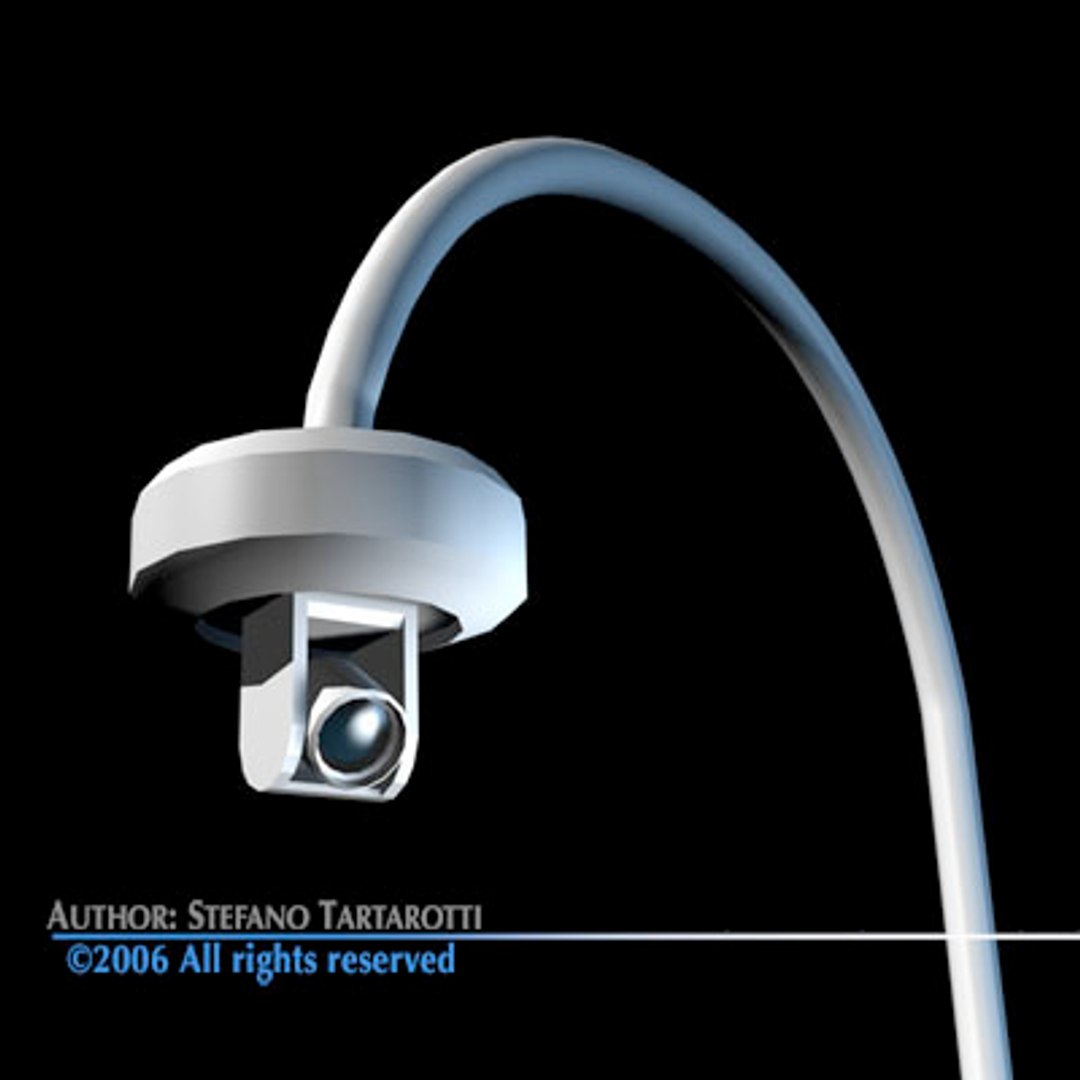 3d Traffic Road Camera Model