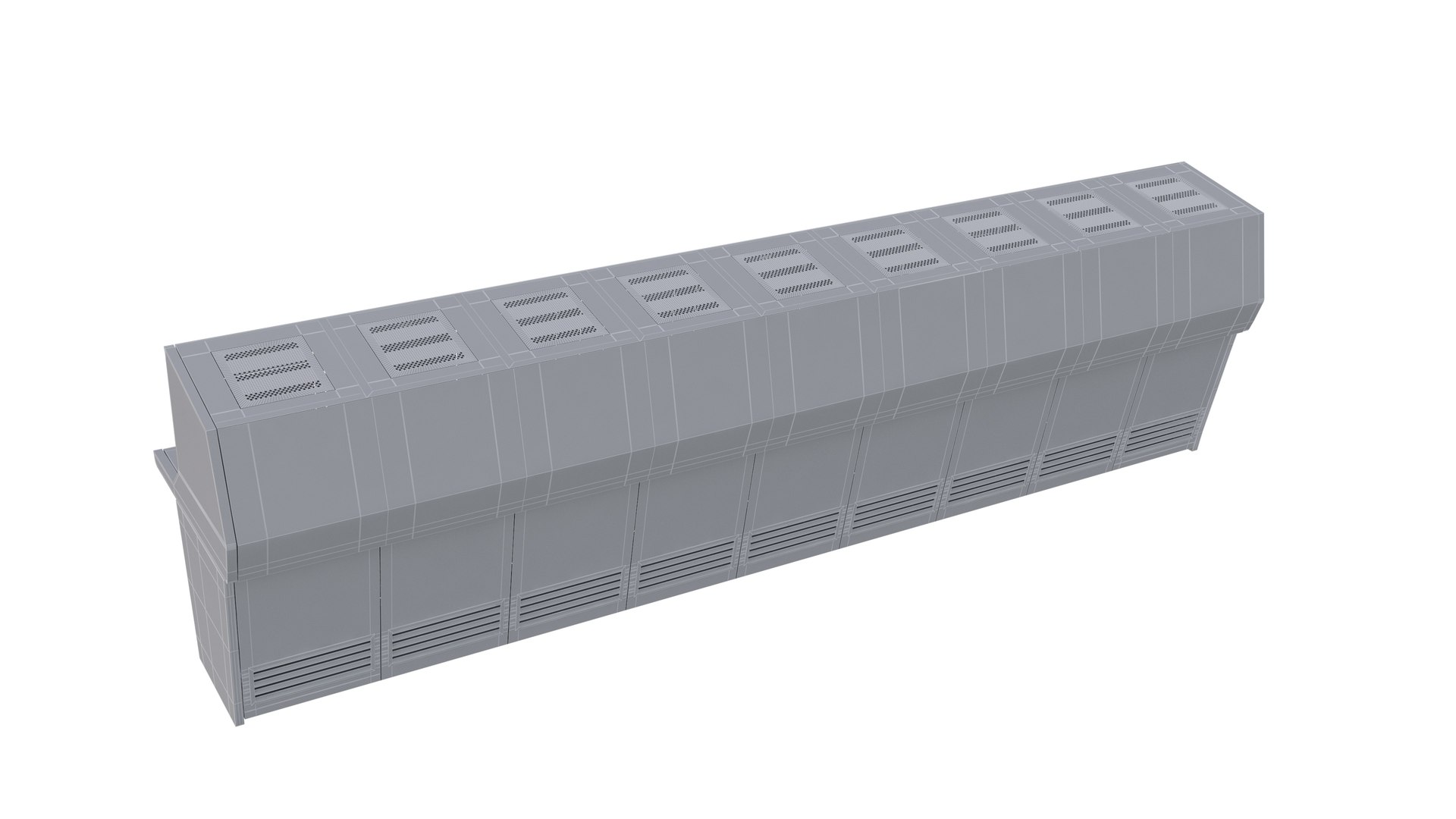 Mission Contol Panel 3D Model - TurboSquid 2046465