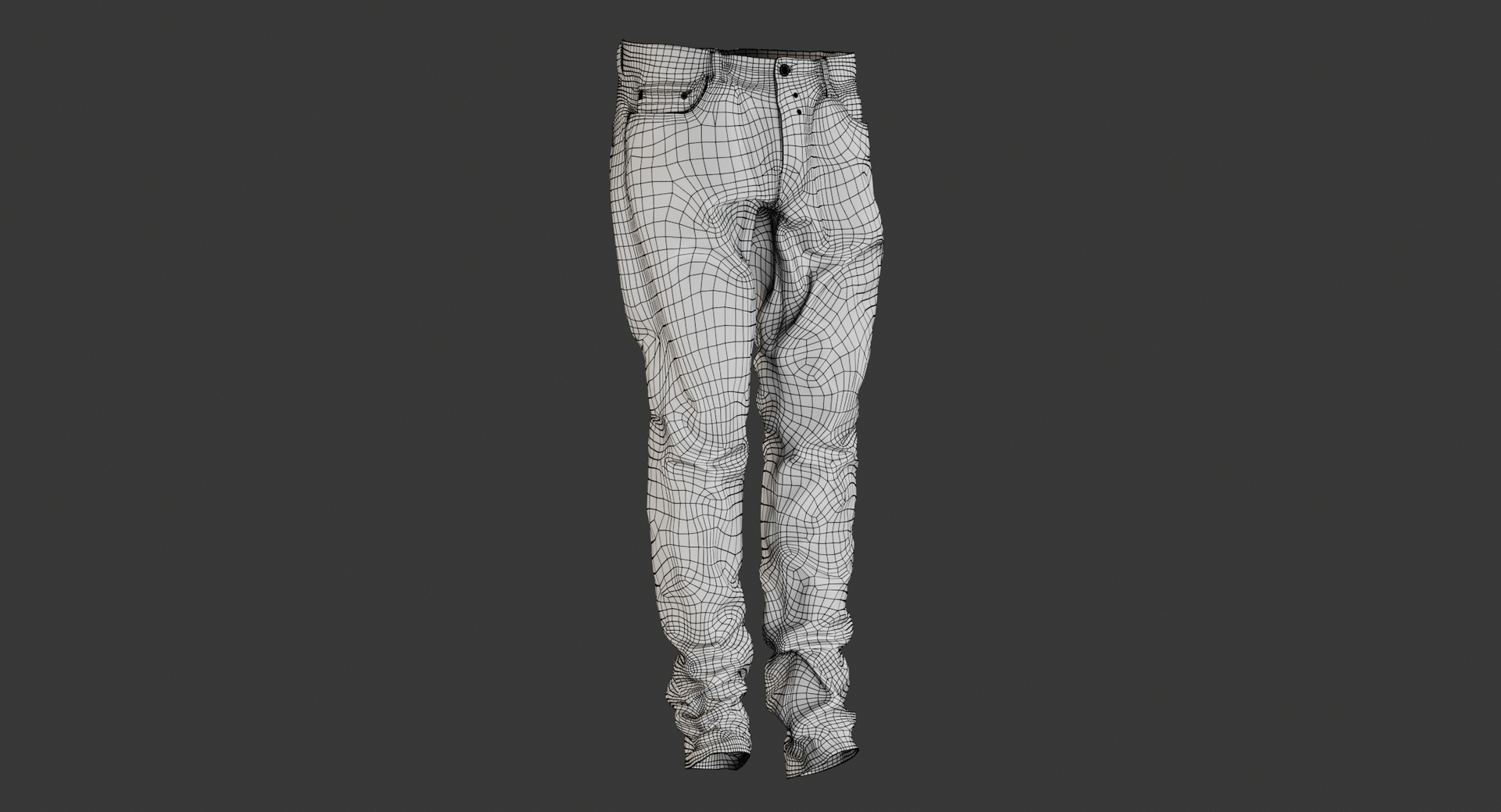 Mesh men s jeans 3D model - TurboSquid 1654720
