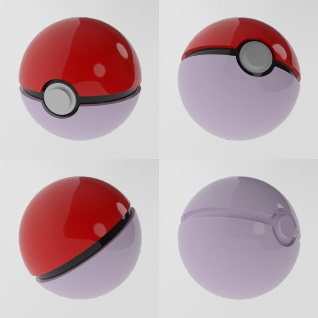 poke pokeball ball 3d 3ds