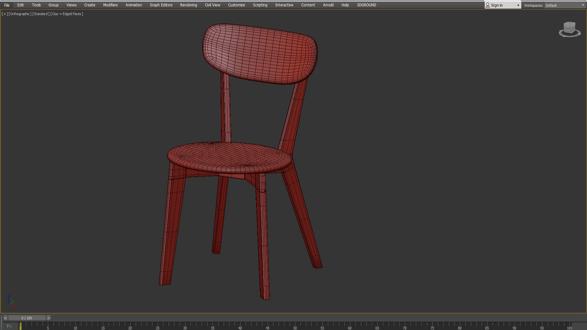 3D Oslo Dining Chairs Model - TurboSquid 1878801