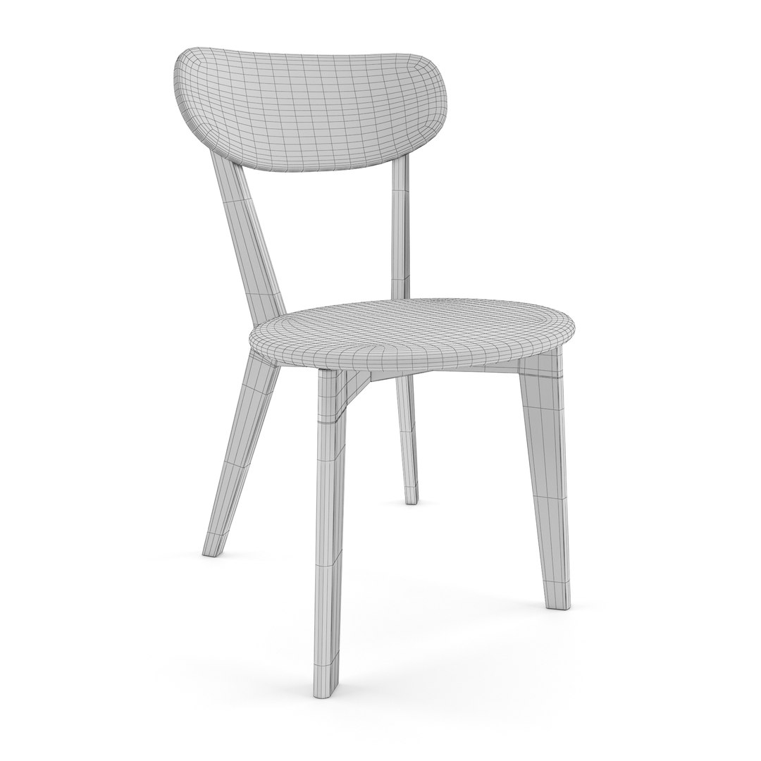 3D Oslo Dining Chairs Model - TurboSquid 1878801