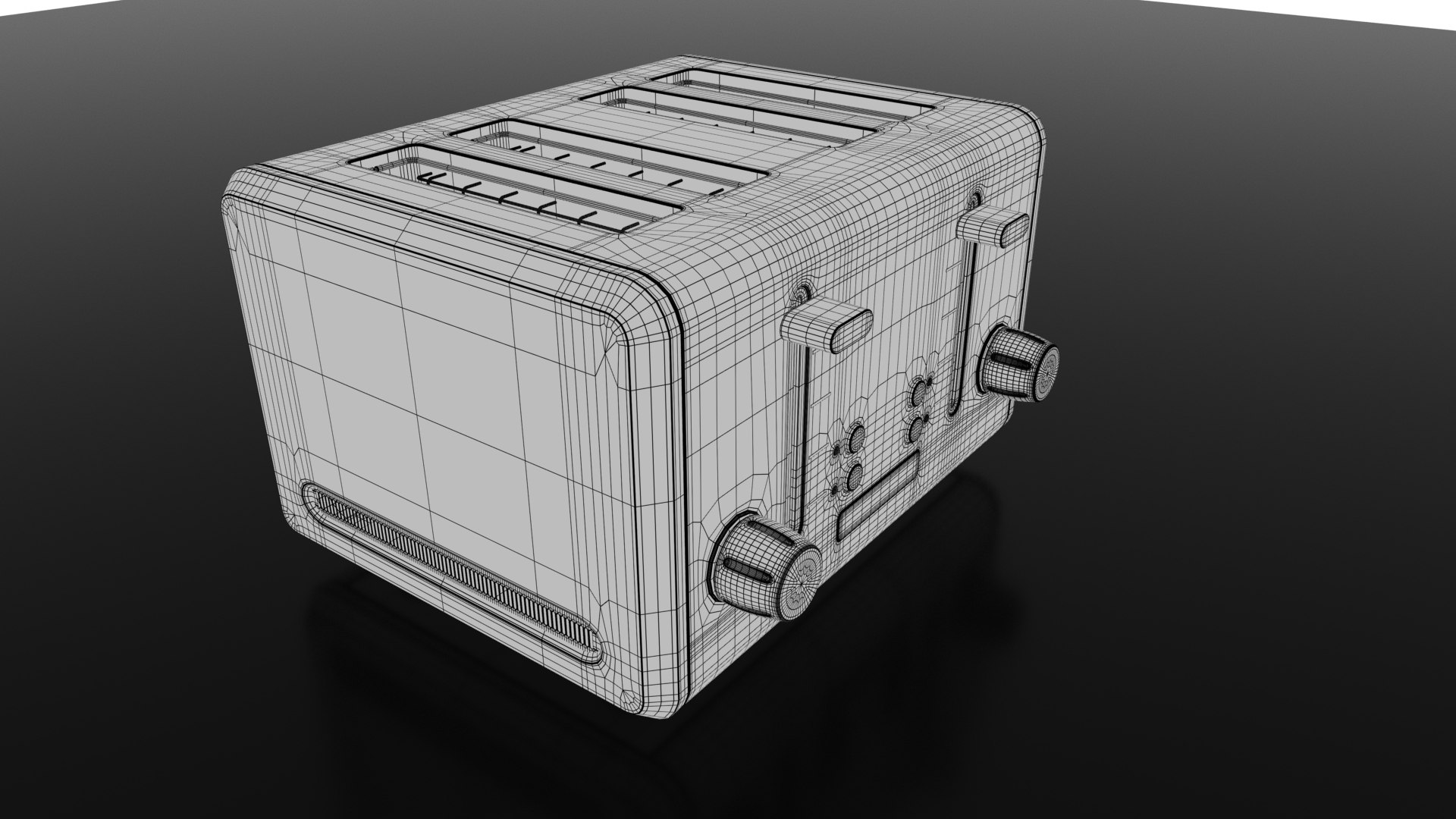 3D Toster - TurboSquid 2291229