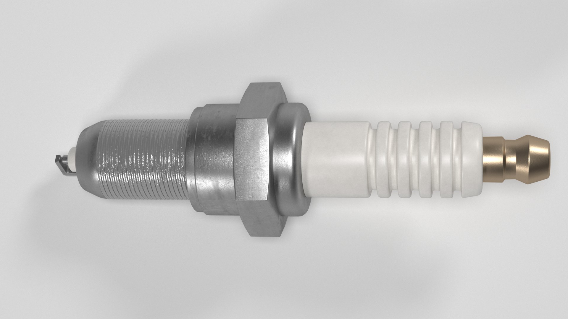 3D Spark Plug Model - TurboSquid 1648137