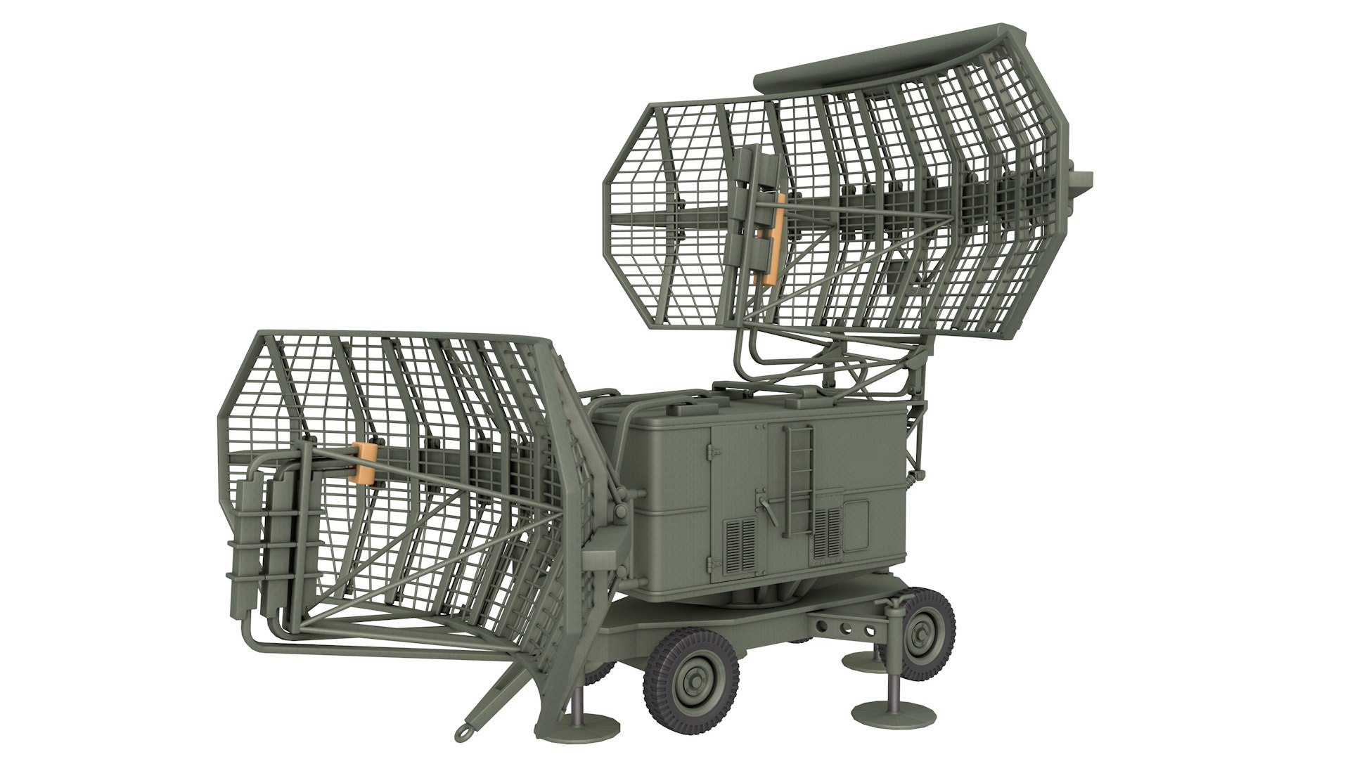 P-37 Bar Lock Radar 3D Model - TurboSquid 2272142