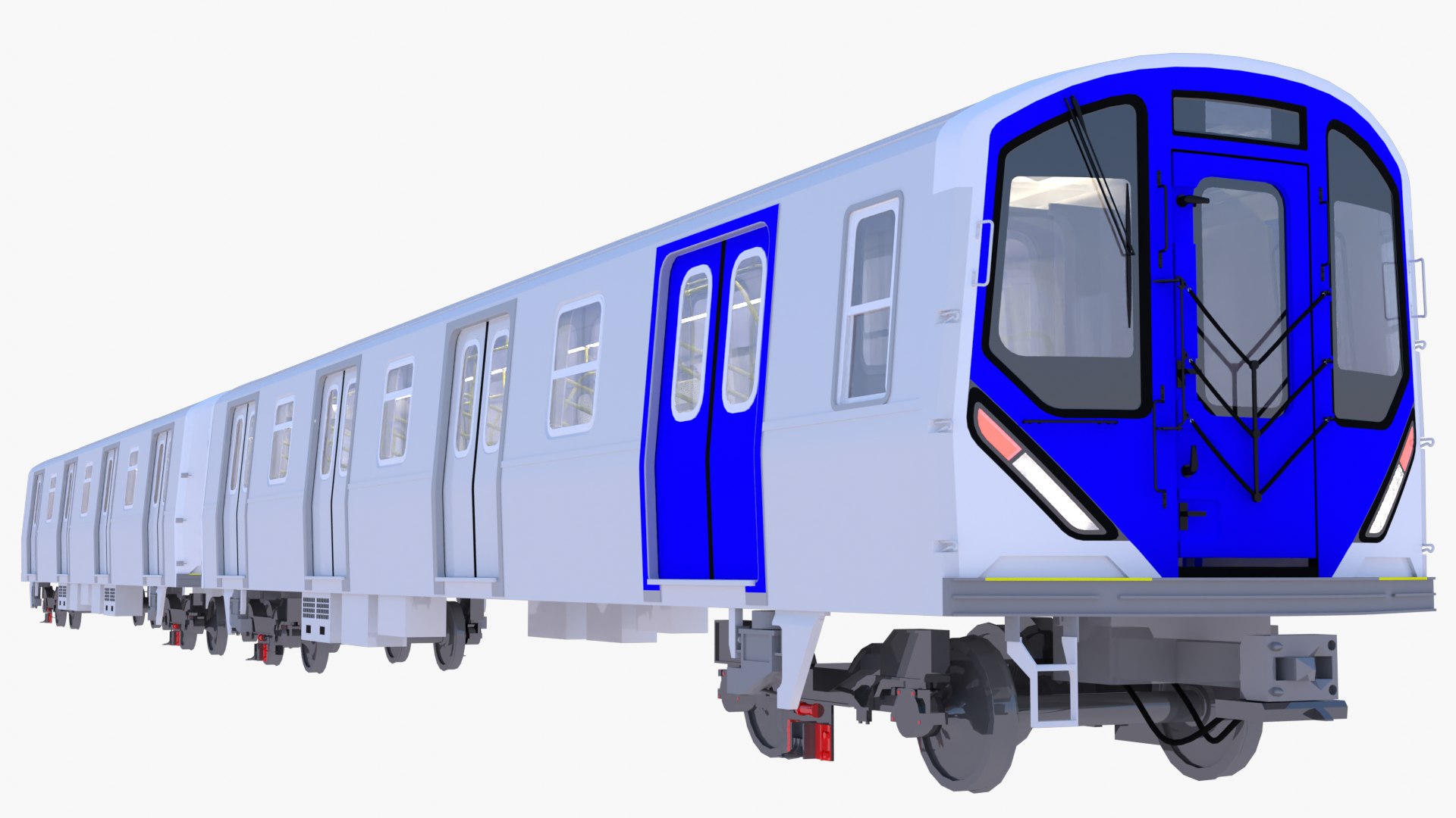 3D NYC And Chicago Metro Trains Model - TurboSquid 2100553