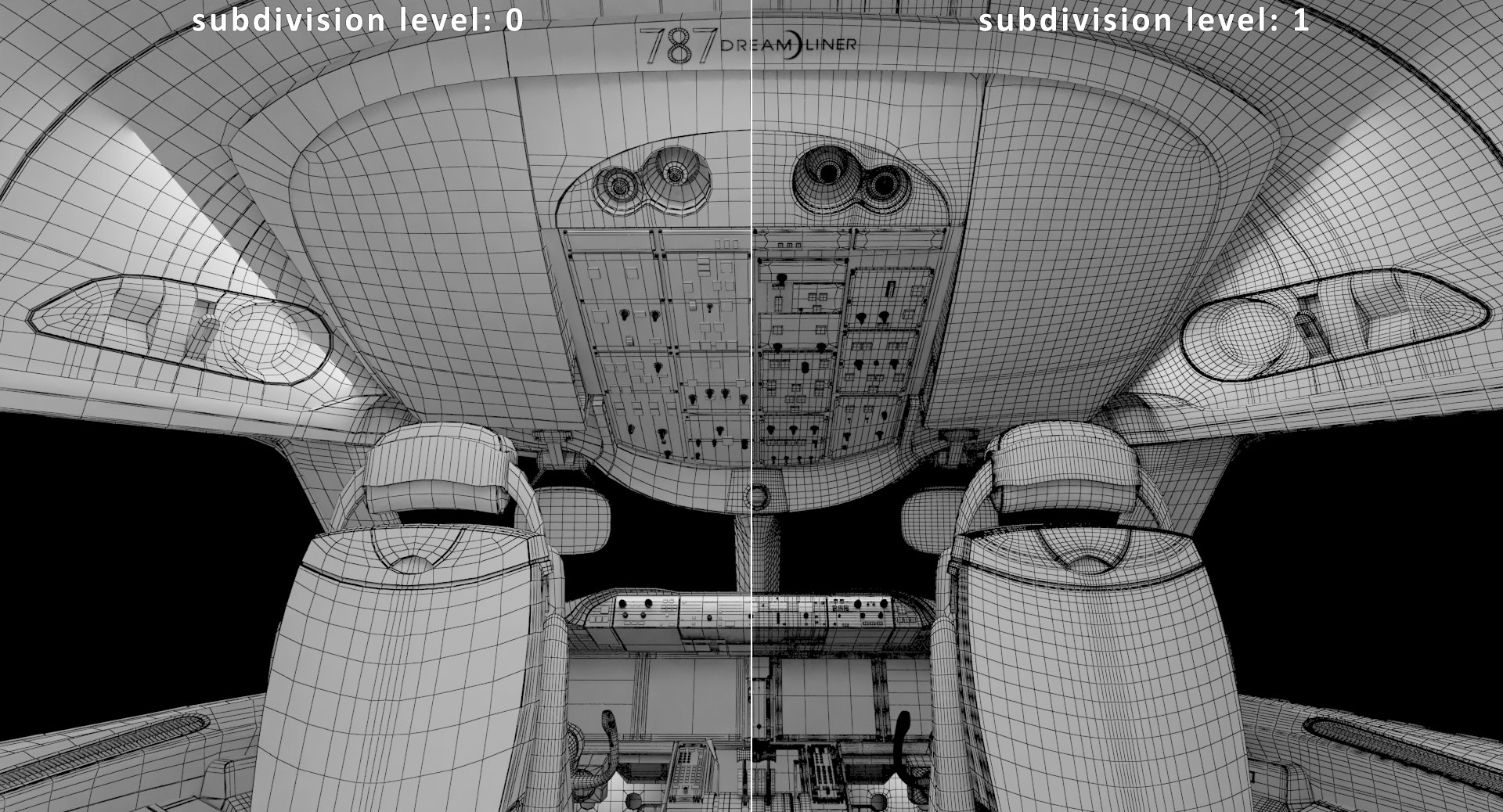 3D model 787 dreamliner cockpit - TurboSquid 1407897