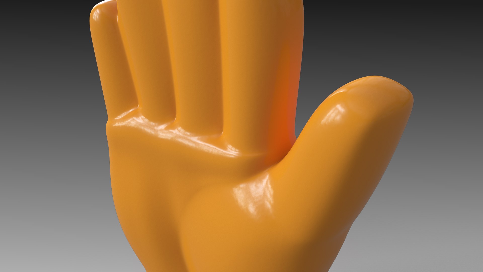 3D Cartoon Hand - TurboSquid 1873972
