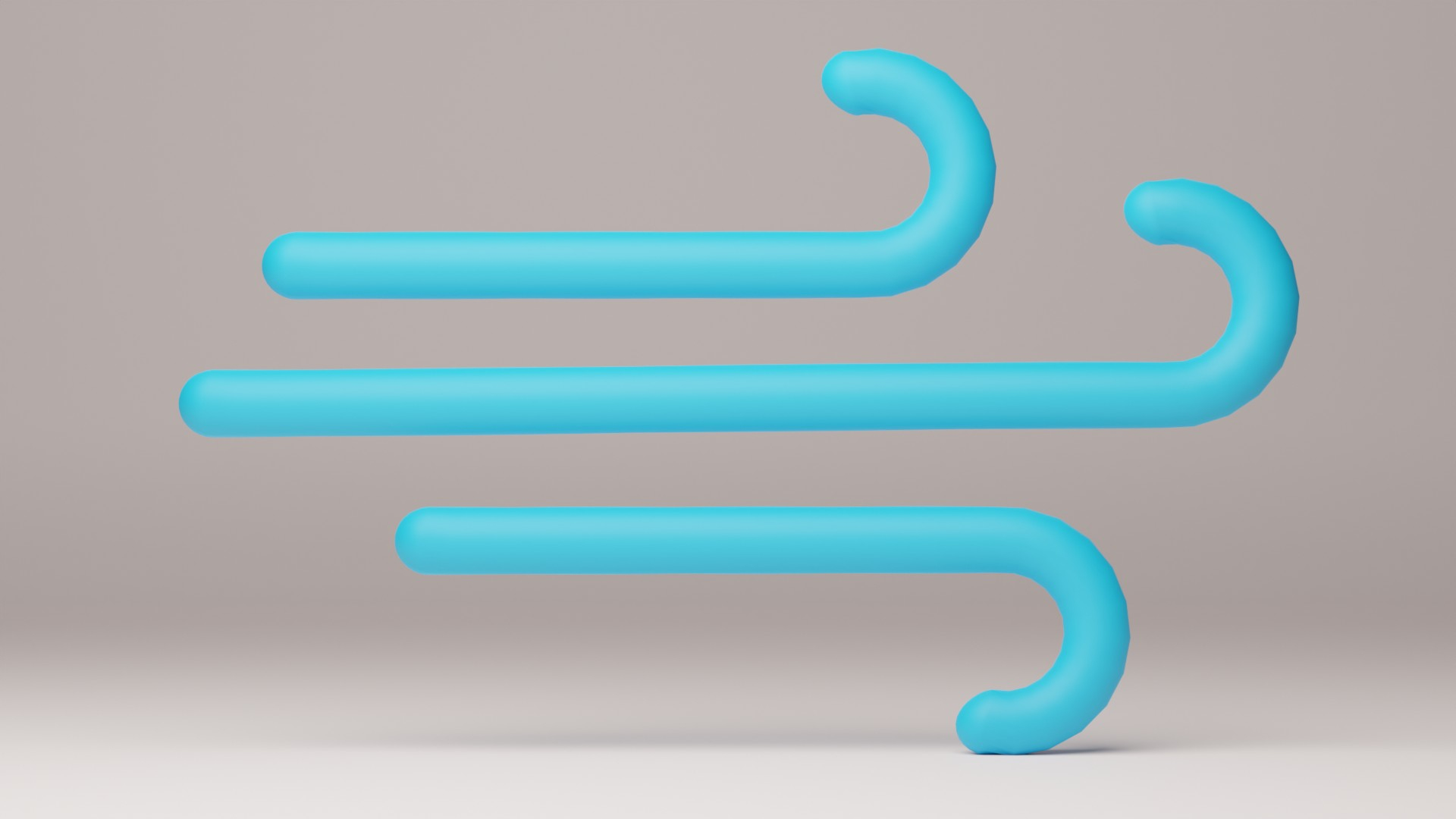 Wind Icon 3D Model - TurboSquid 2176390