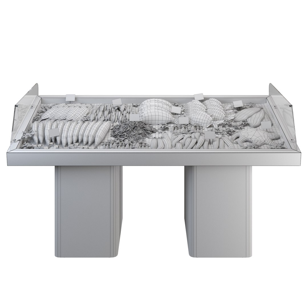 Seafood Display 3D Model - TurboSquid 2181316