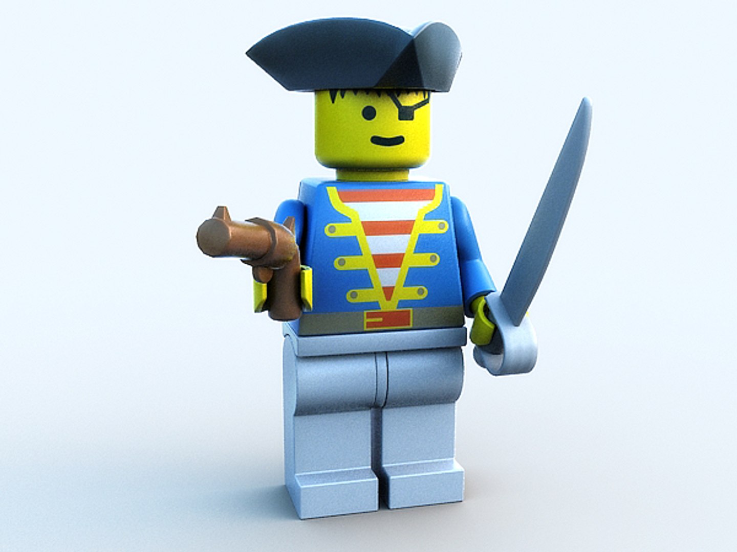 Lego Character 3d Max