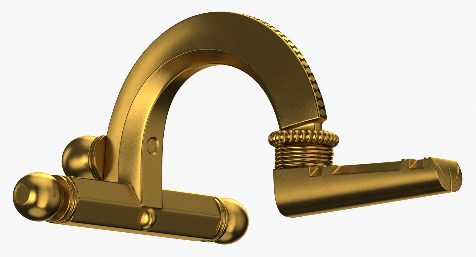 Roman Gold Fibula 3D Model - TurboSquid 2189456
