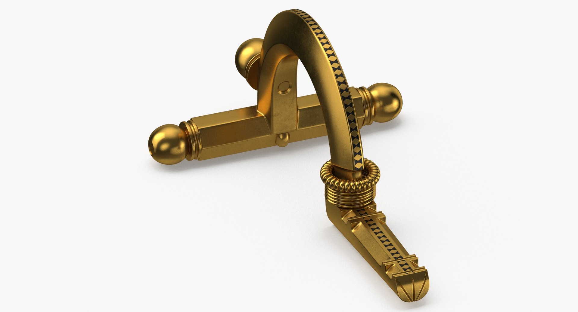 Roman Gold Fibula 3D Model - TurboSquid 2189456