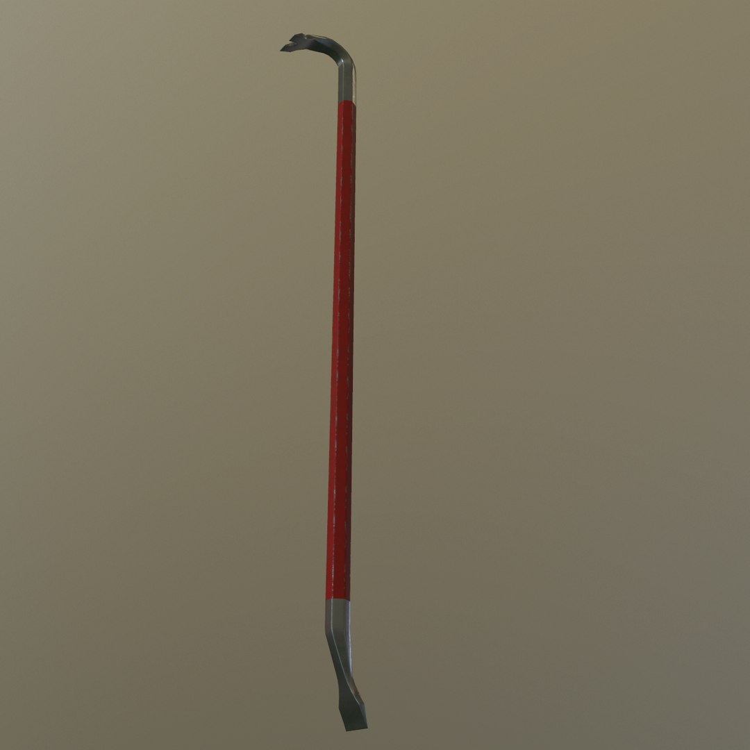 Crowbar Pbr Ue4 3d Model