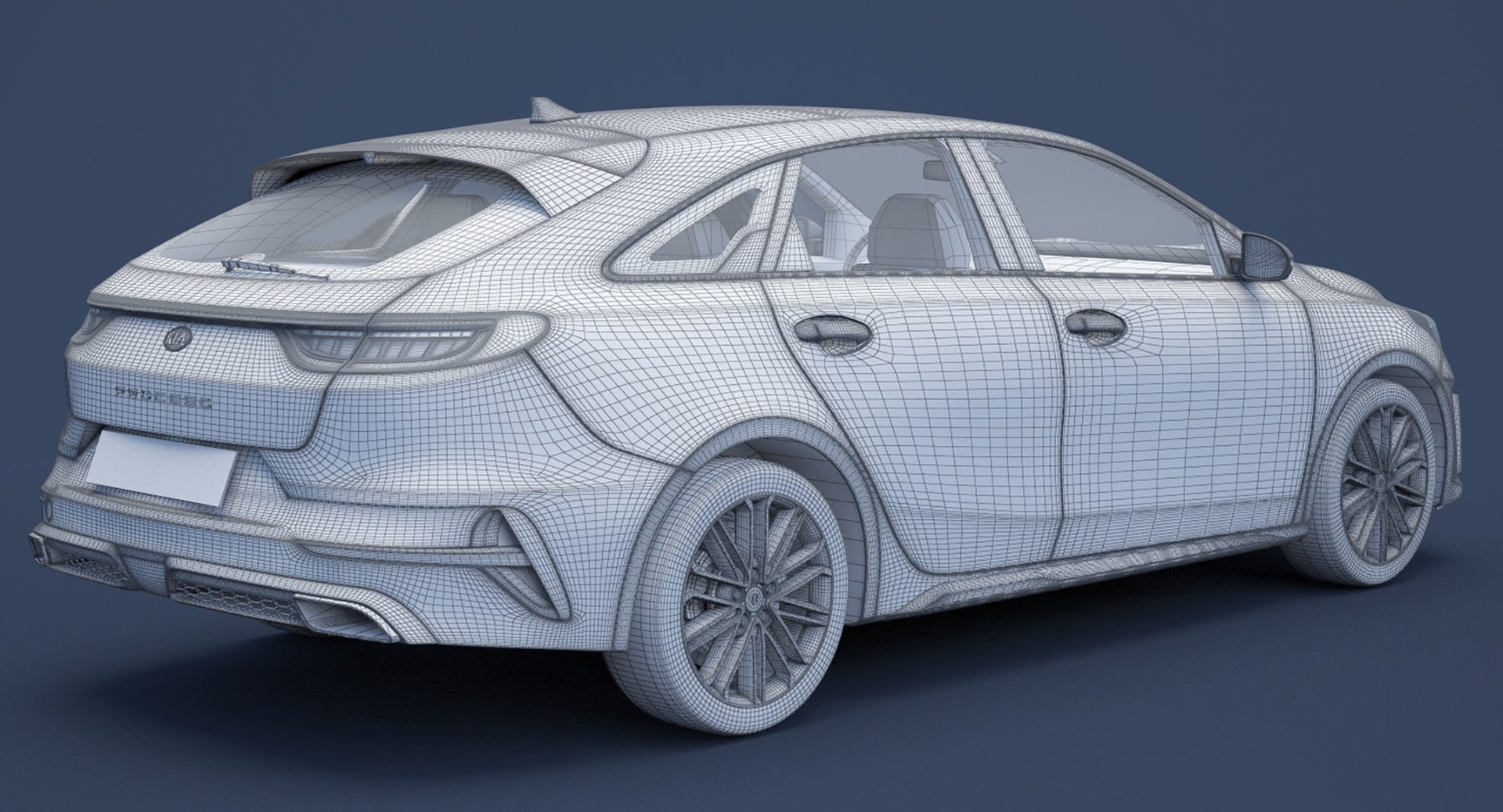 Kia Proceed 2019 3D Model - TurboSquid 2262918