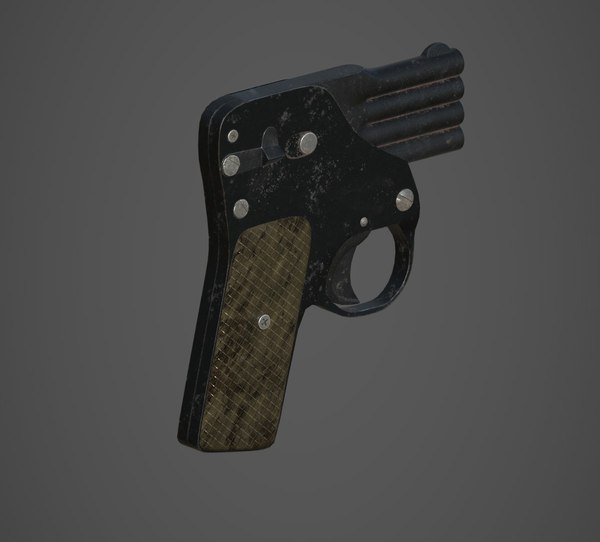 3D model multiple barrel gun - TurboSquid 1296931