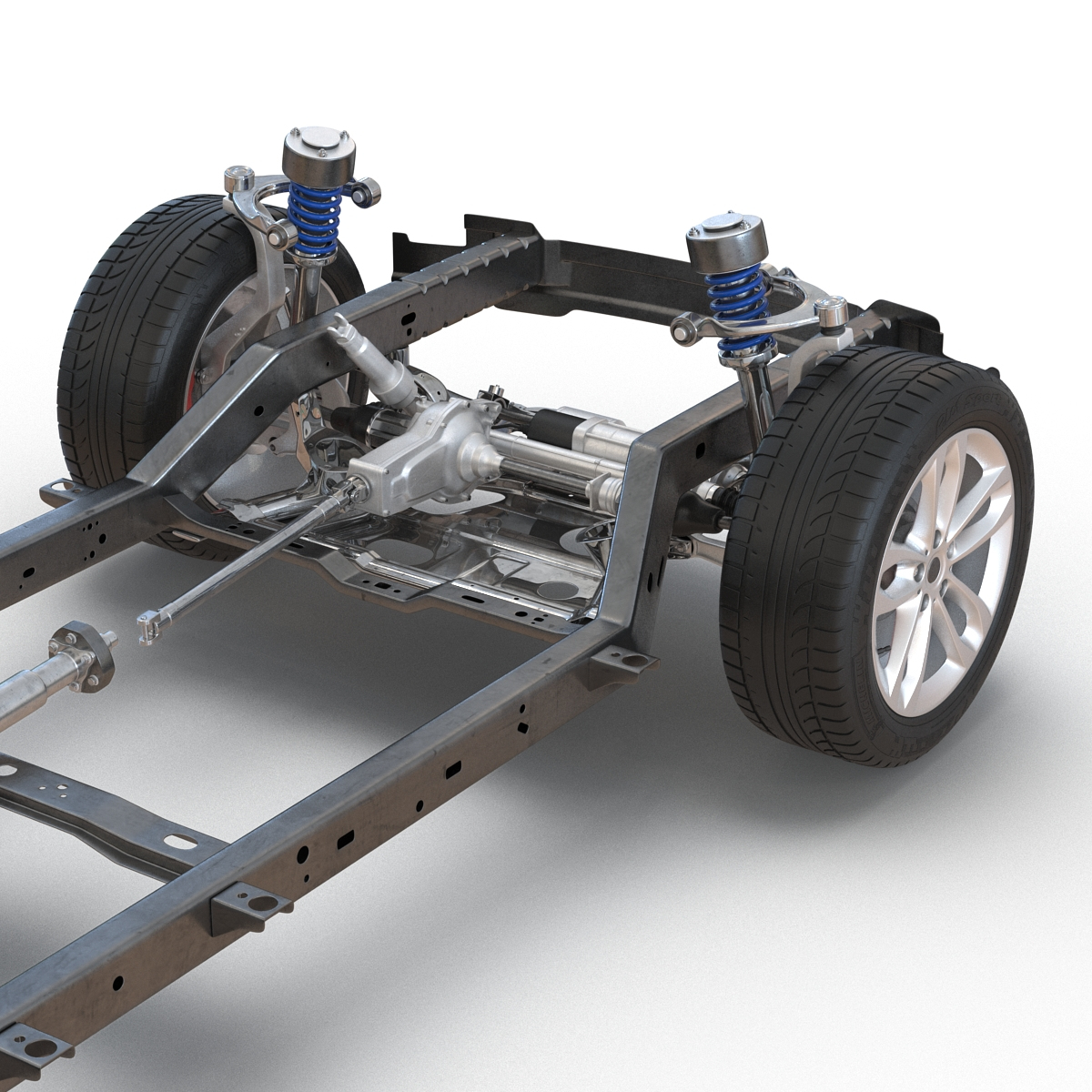 3D model chassis 2 s - TurboSquid 1210090
