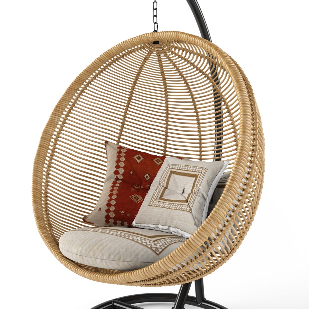 Bosseda Hanging Chair Model - TurboSquid 1629792