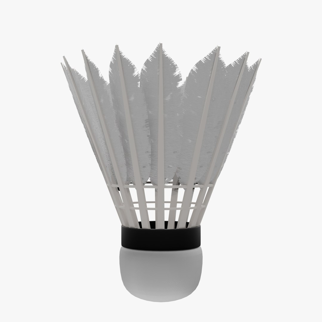 Free Shuttlecock 3D Model - TurboSquid 2151051