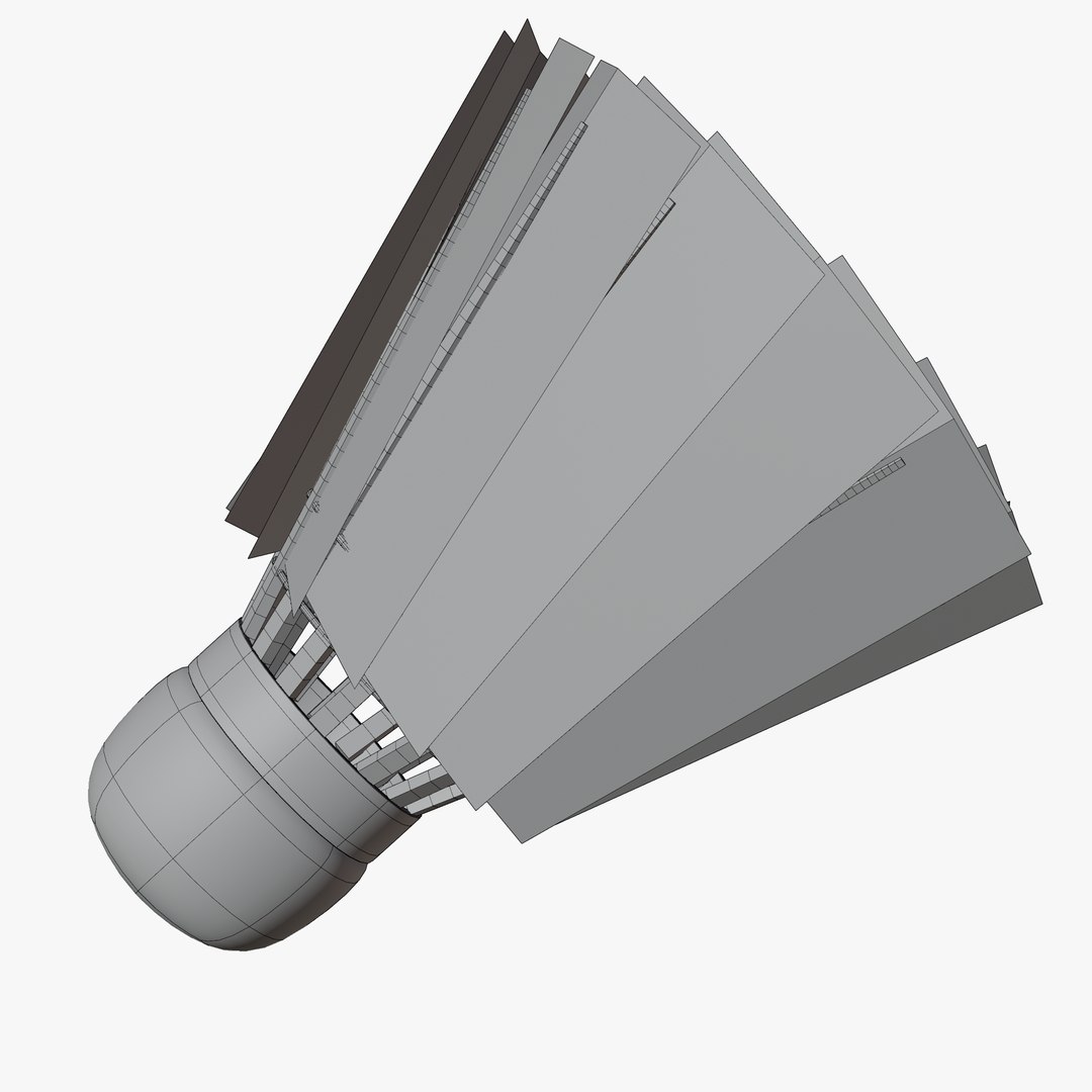 Free Shuttlecock 3D Model - TurboSquid 2151051
