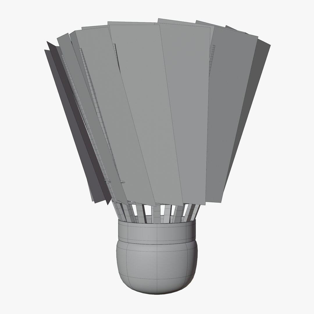 Free Shuttlecock 3D Model - TurboSquid 2151051