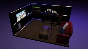 Free 3D Gamer-Room Models | TurboSquid