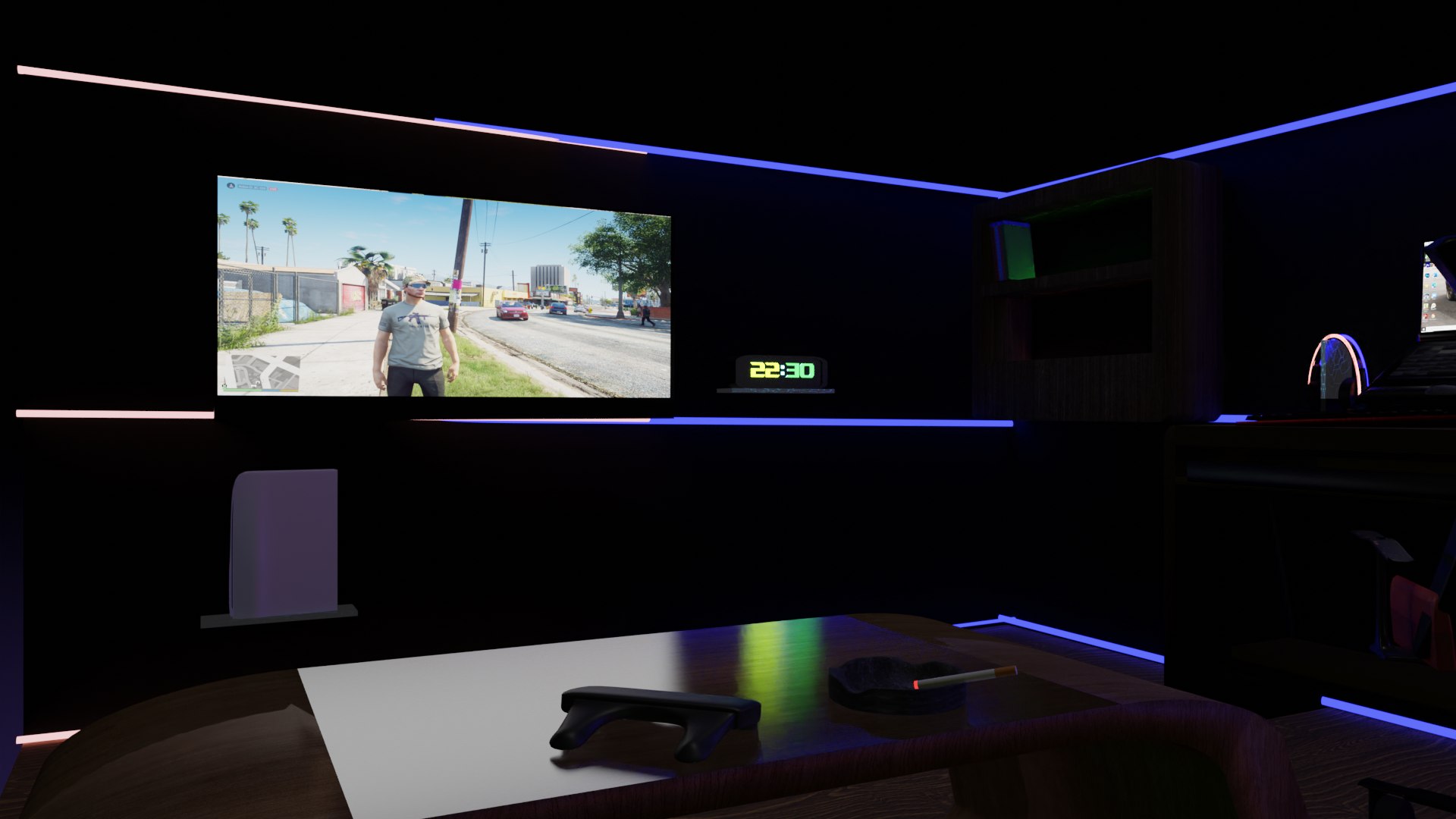 3D Standard Isometric Gaming Room Model - TurboSquid 2005491