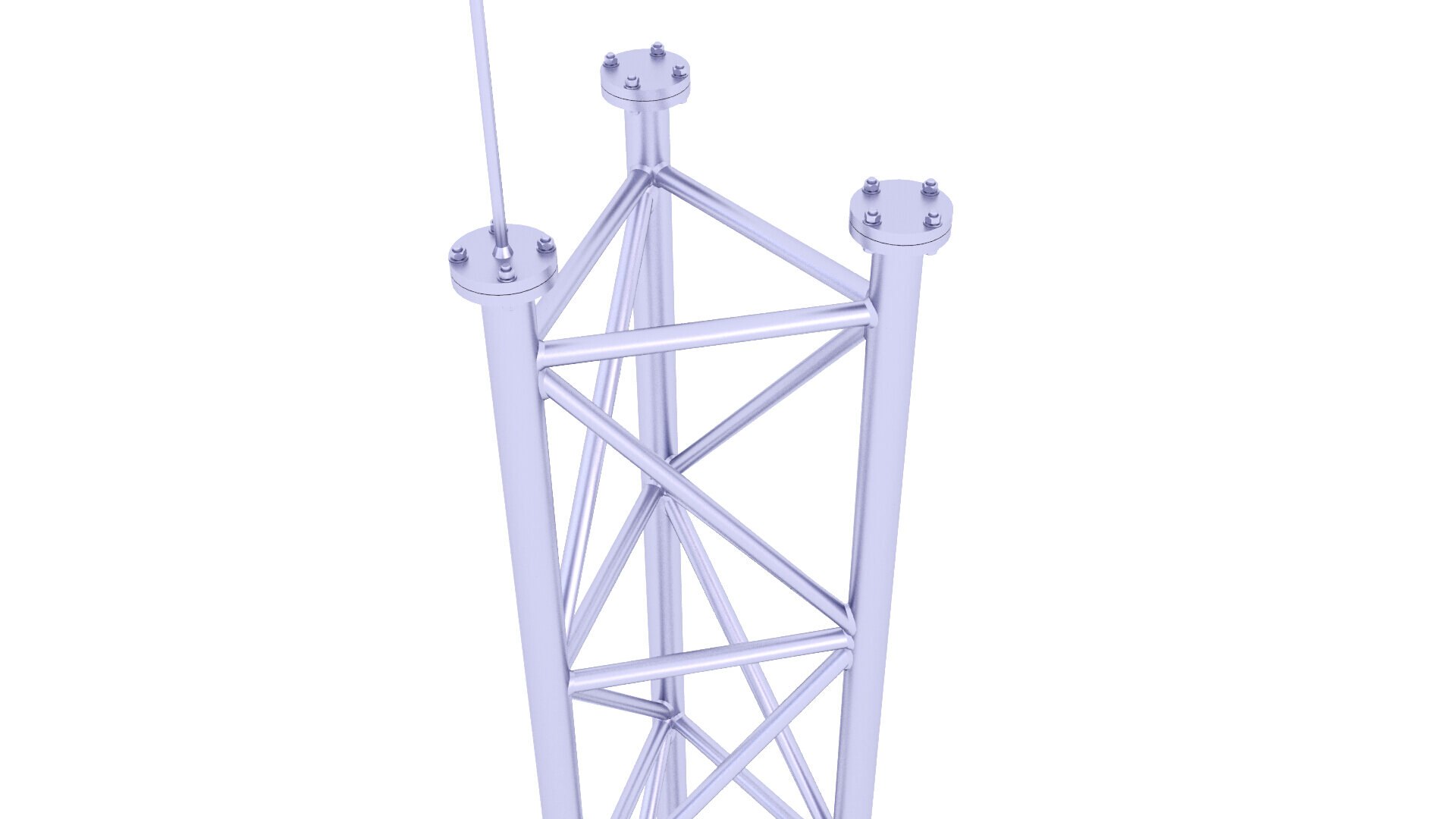 3D Steel Truss Lattice Tower 2 - TurboSquid 2257210