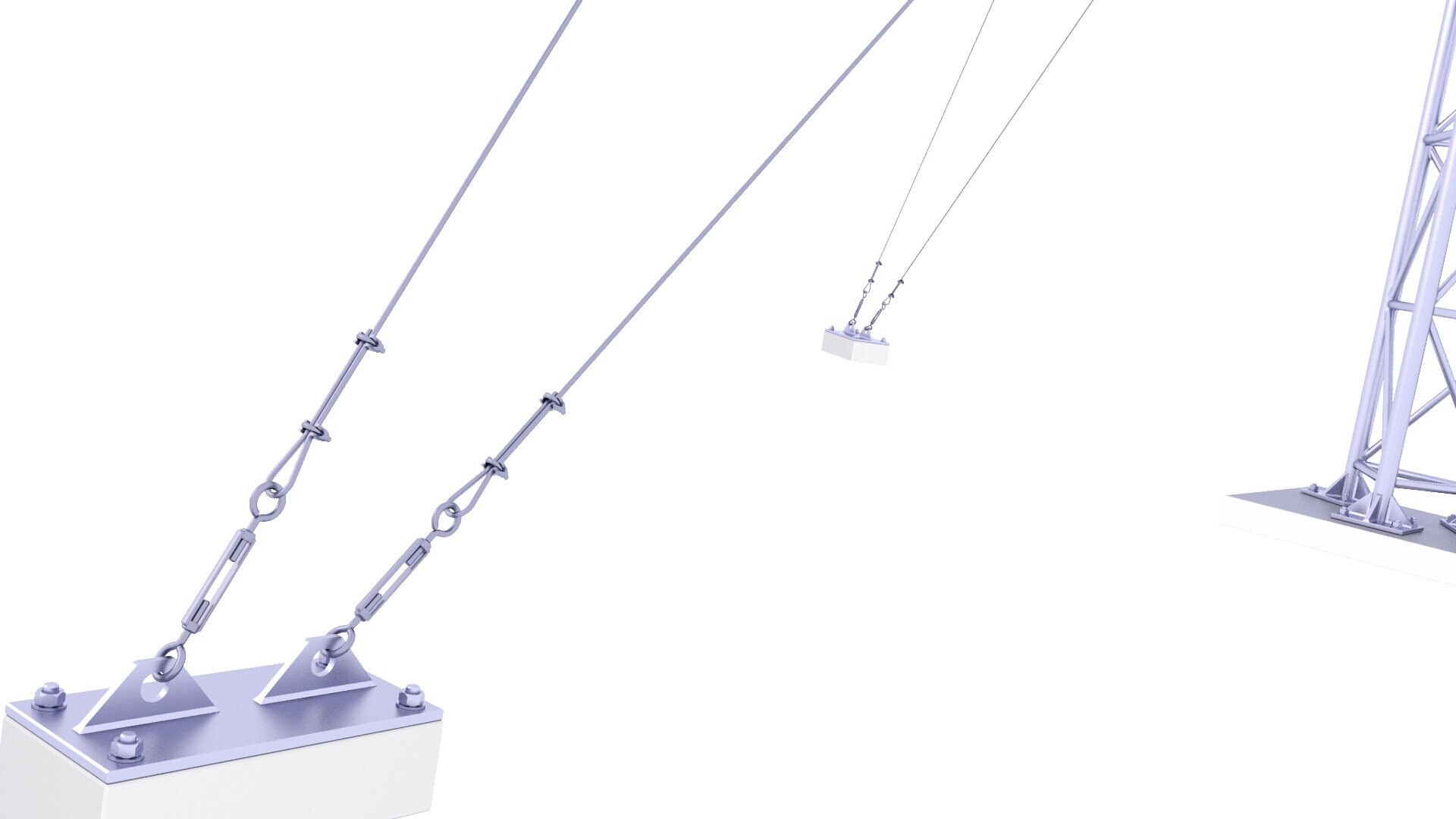 3D Steel Truss Lattice Tower 2 - TurboSquid 2257210