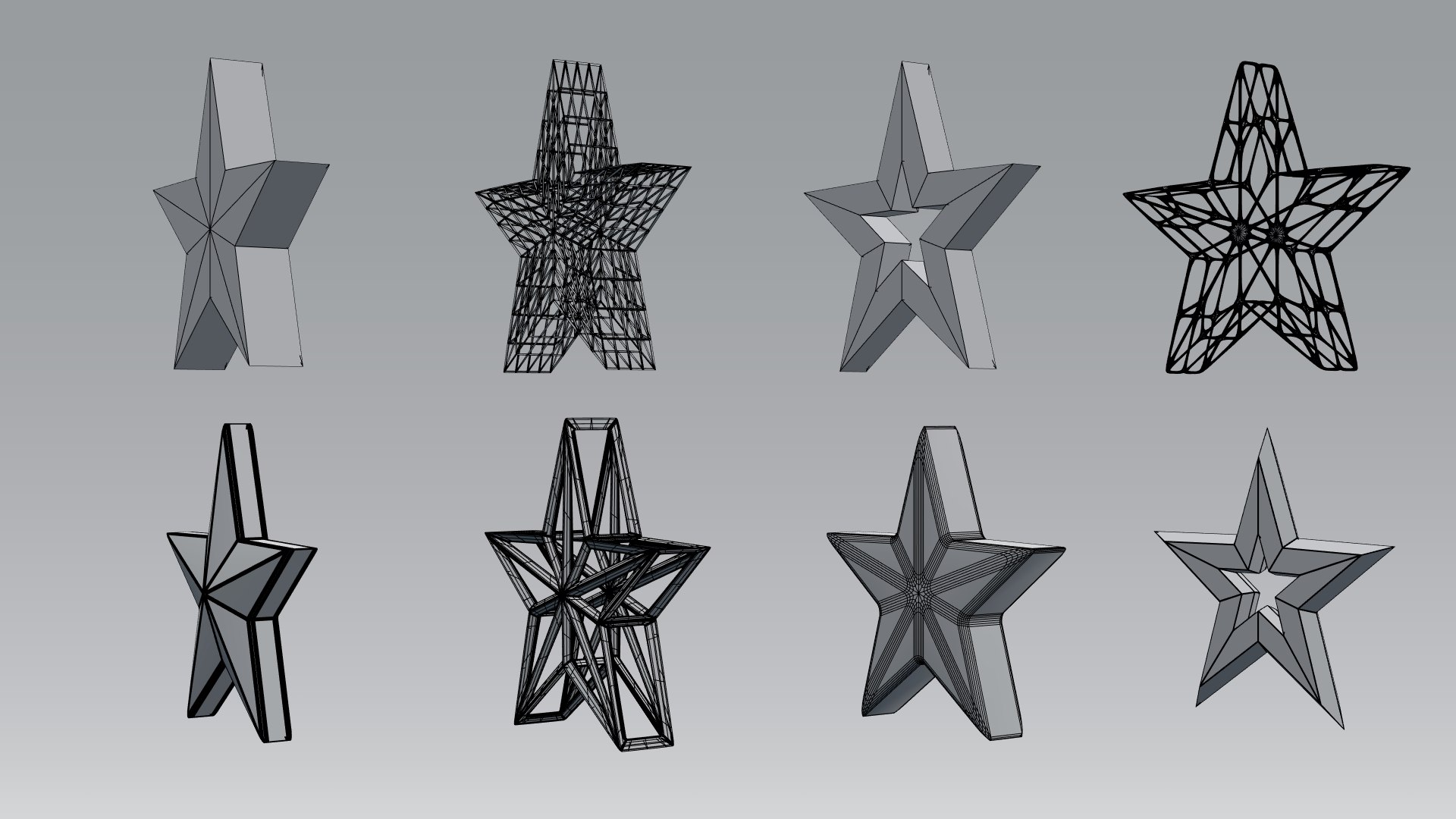 3D star shape - TurboSquid 1599874