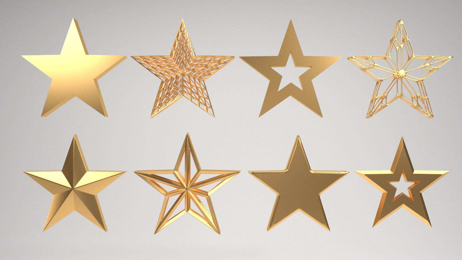 3D star shape - TurboSquid 1599874