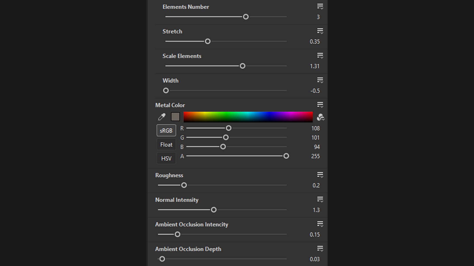 Steel Braid Hose Customizable PBR Material Textures 3D Model ...