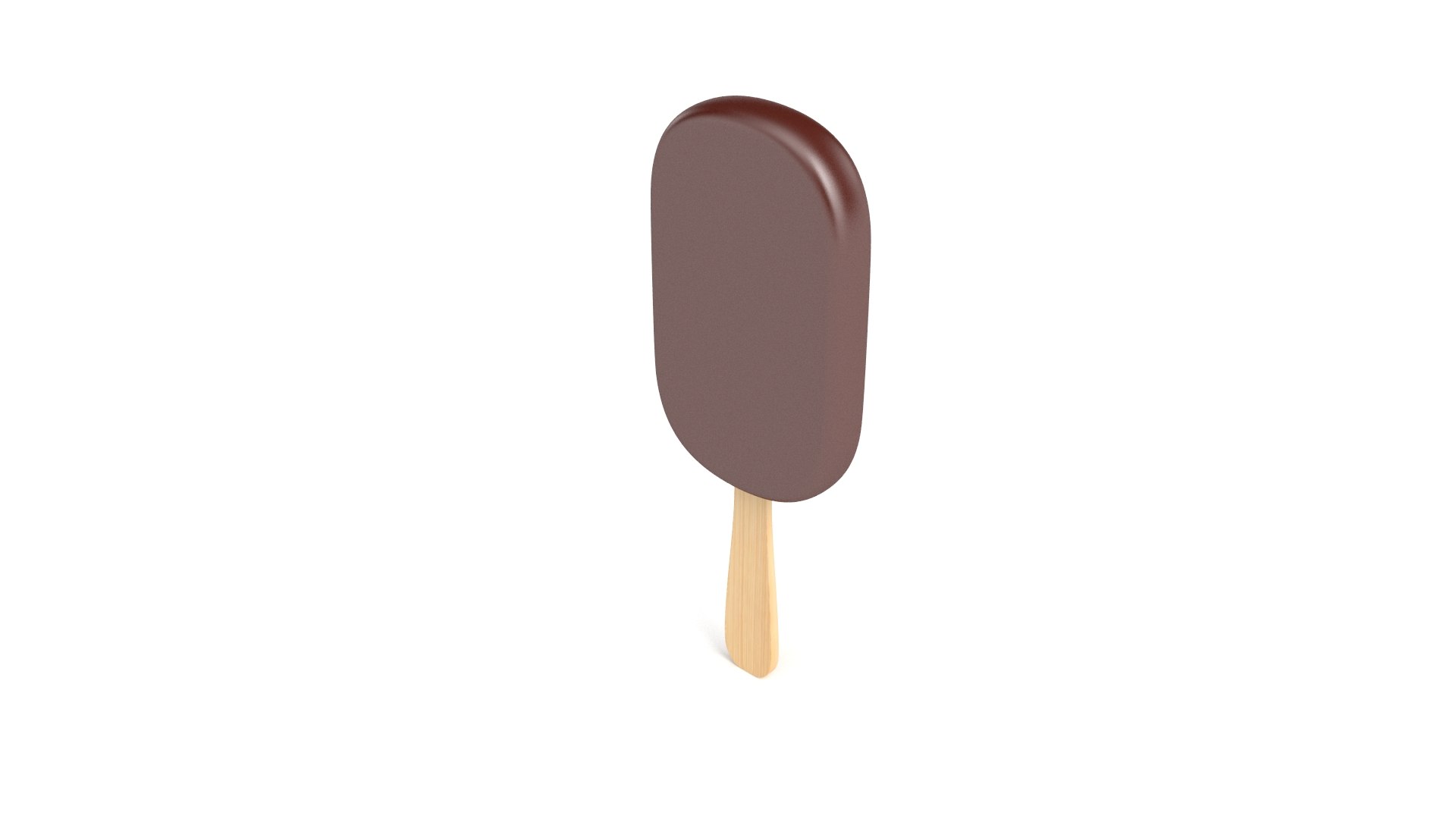 Ice Cream Bar - Chocolate 3D - TurboSquid 2142421
