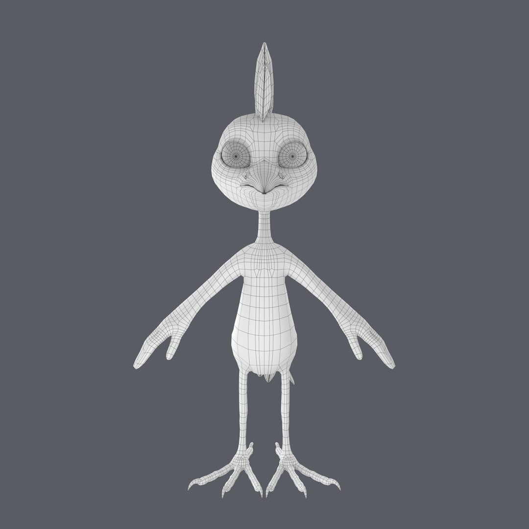 Stylized Birds Rigged 3D Model - TurboSquid 2013092