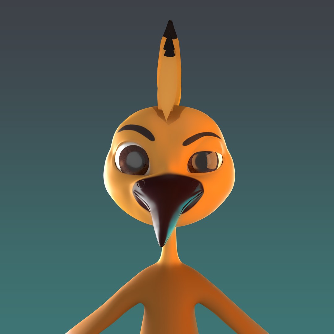 Stylized Birds Rigged 3D Model - TurboSquid 2013092